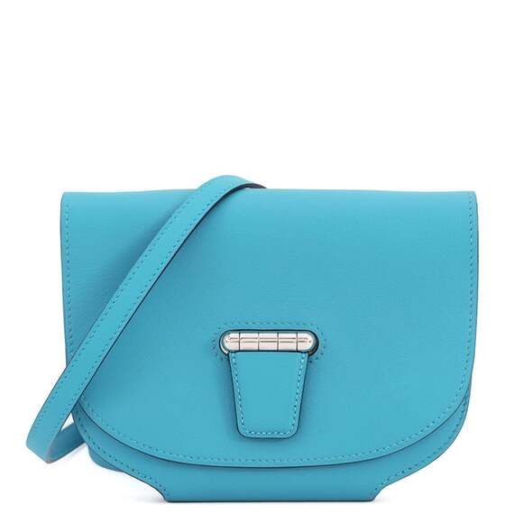 Hermes | Accessories | Hermes Shoulder Wallet Mini Convoyeur Turquoise ...